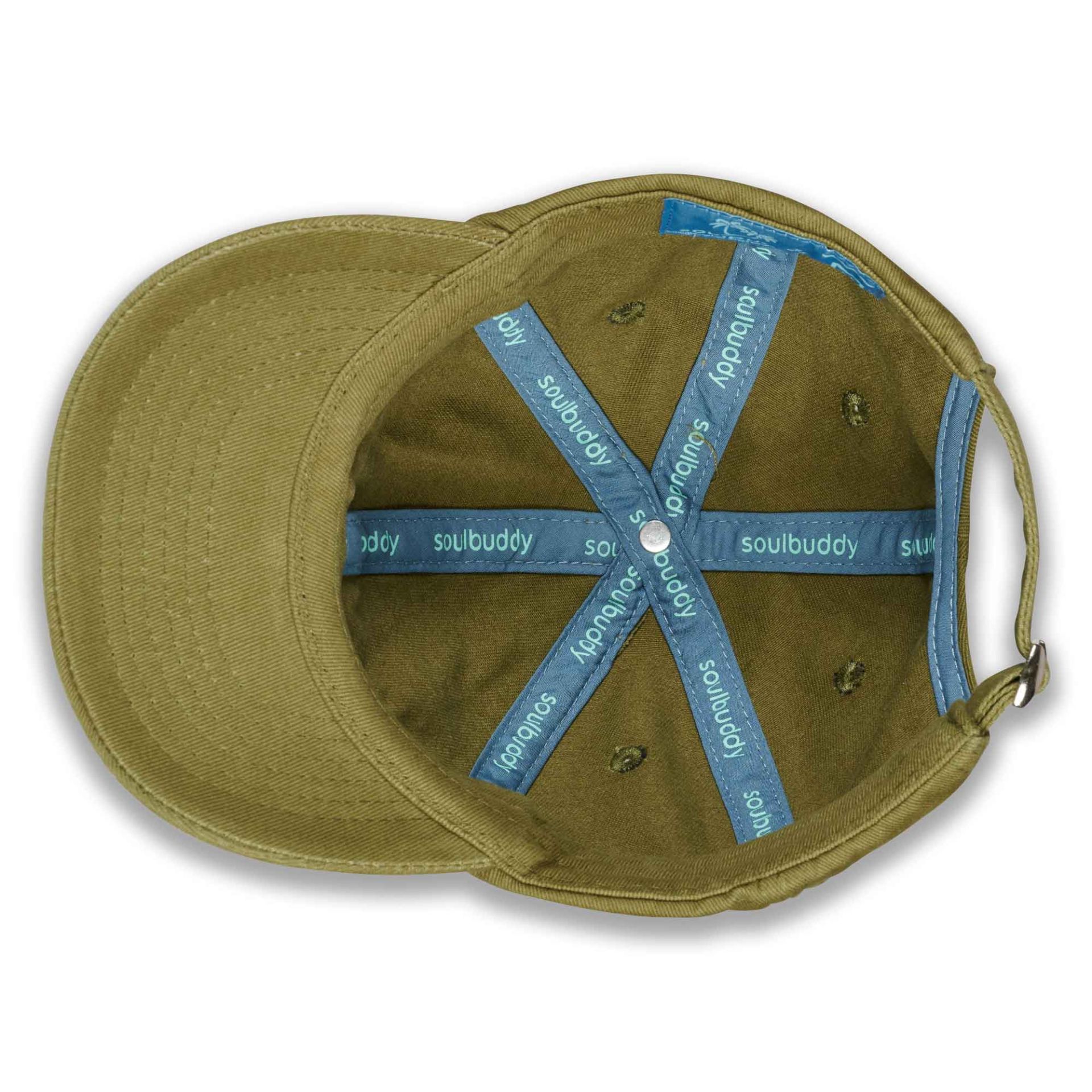 Minimalistische Cappy Mütze für Kinder Olive Kids M