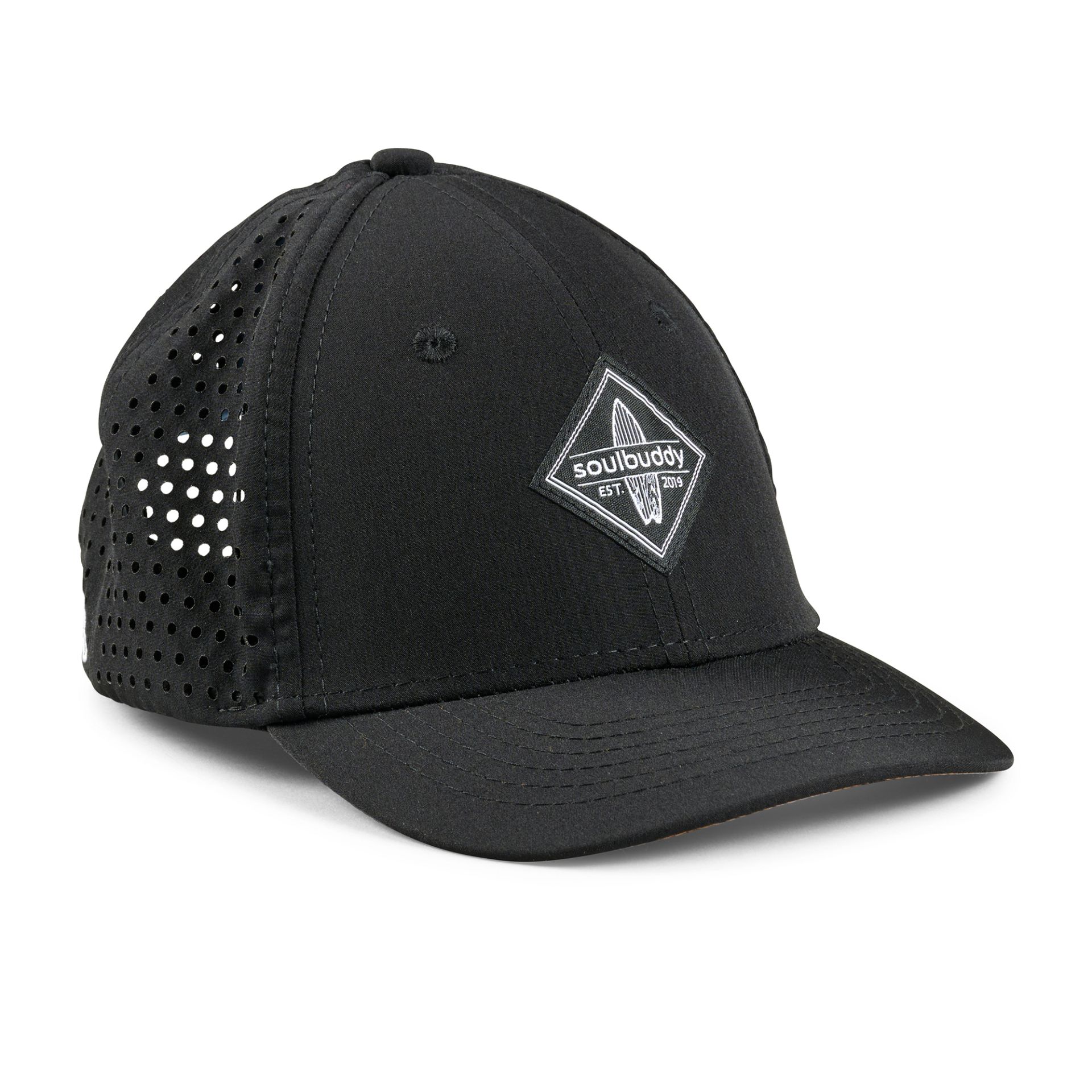 Sport Cappy Kinder Atmungsaktiv Midnight Black Kids L